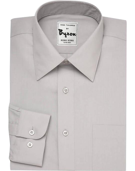 Grey Slate Solid Shirt – byronshirts
